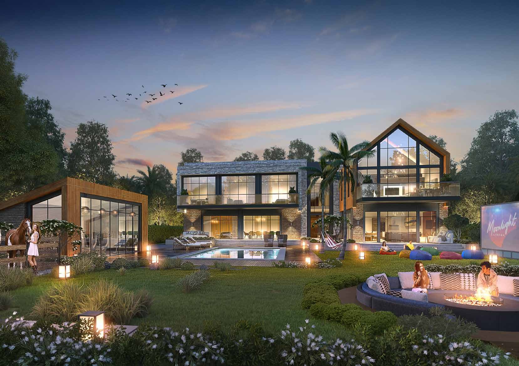 The Farmhouses by Damac | Massive 5 and 6 Bedroom Farmhouses