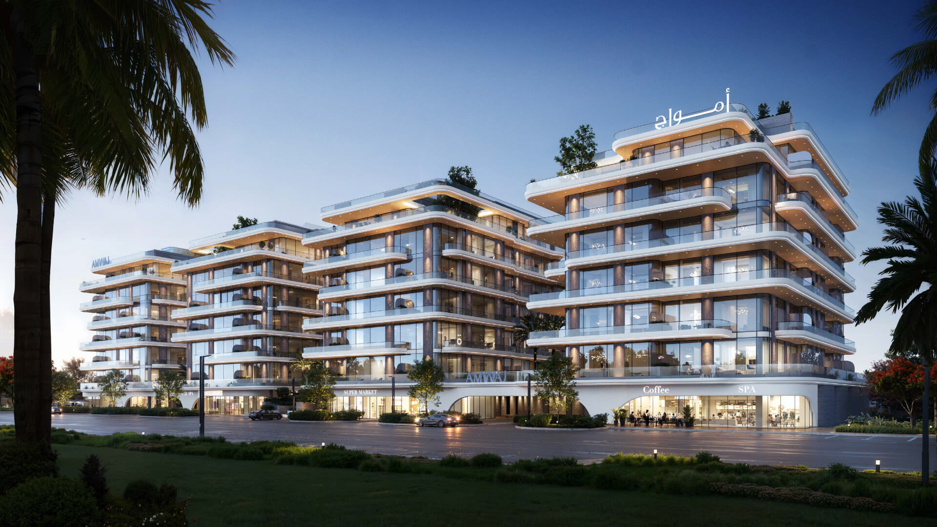 Gate Eleven by AMWAJ in MBR City District 11